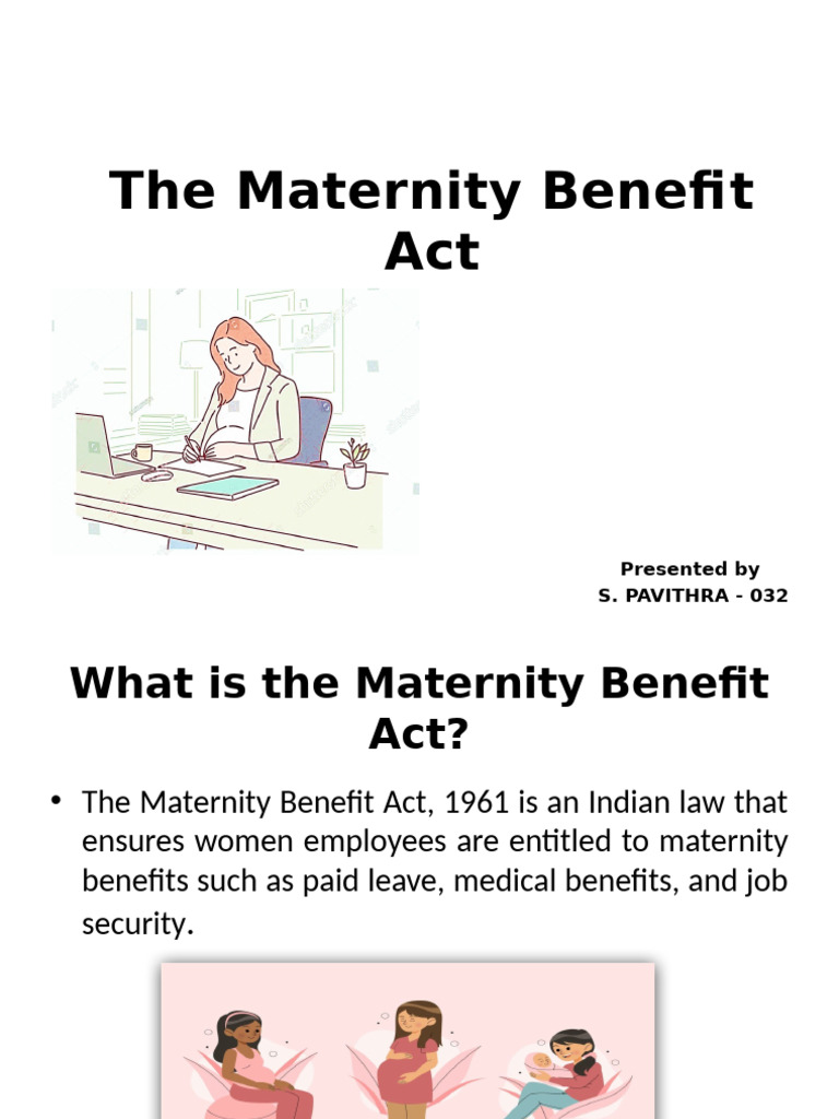 Maternity Benefits Under ESI Act | PDF | Parental Leave | Employment