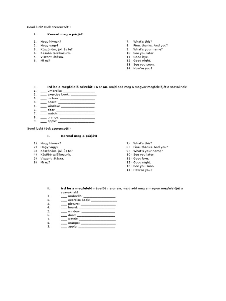 Vocab Test | PDF