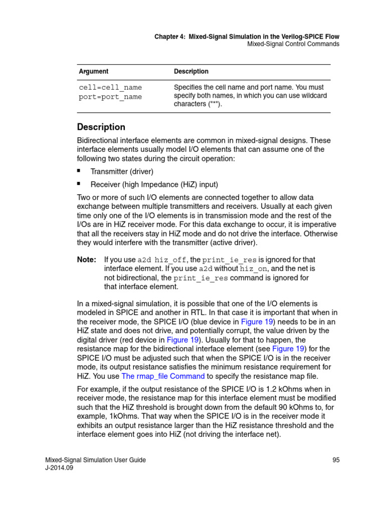 Mix Signal Userguide1 113 | PDF | Spice | Input/Output