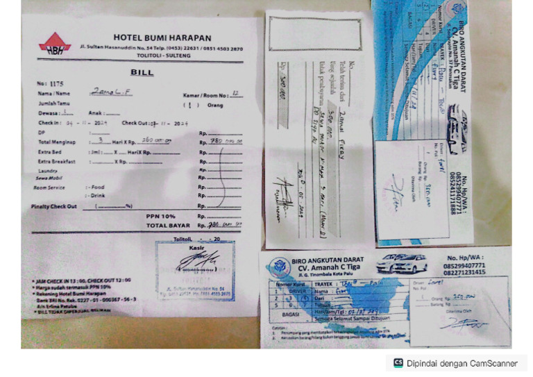 Bukti Nota RPD Toli Toli2 | PDF