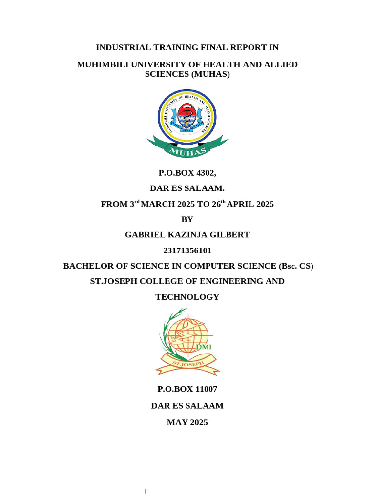 Industrial Training Final Report | PDF | Logistic Regression | Machine ...