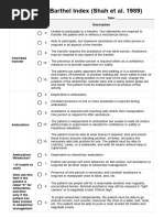 Fim Item Scoring | PDF | Wheelchair | Clothing