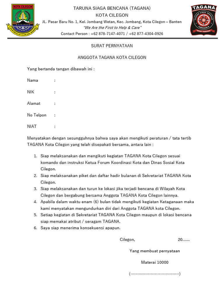 Fakta Integritas TAGANA 2025 | PDF