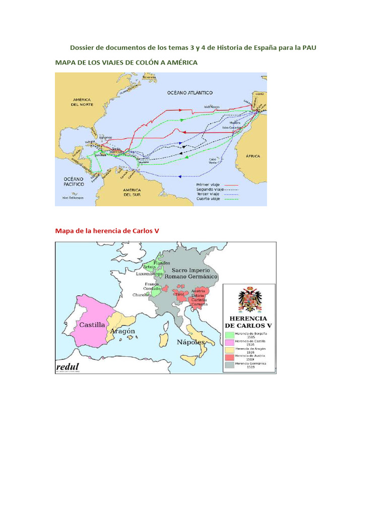 Dossier de Documentos Del Tema 3 y 4 | PDF