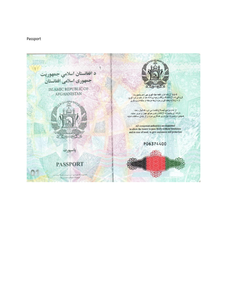 Saleha Passport | PDF