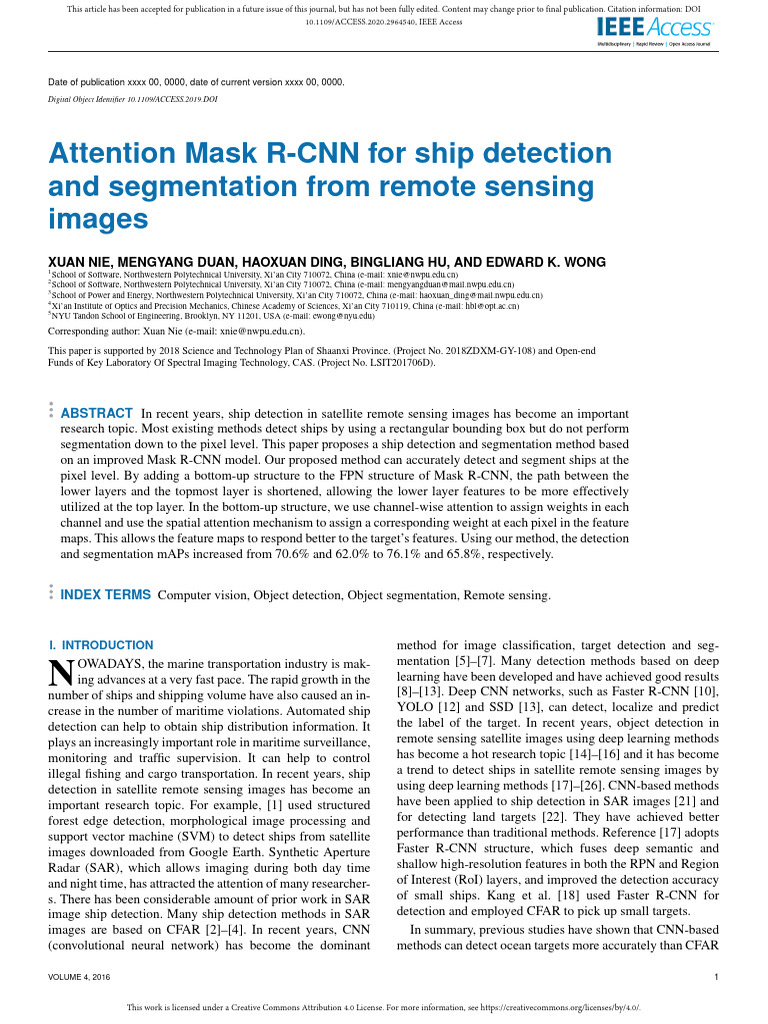 Ship Detection and Segmentation Using Mask R-CNN | PDF | Image ...