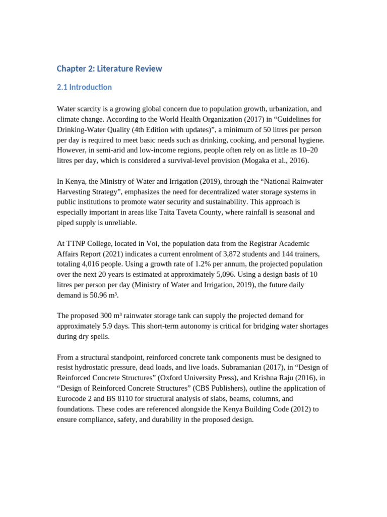 Water Supply Solutions for TTNP College | PDF | Foundation (Engineering ...