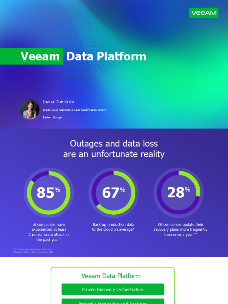 Veeam Data Platform Deck | PDF | Cloud Computing | Microsoft Azure