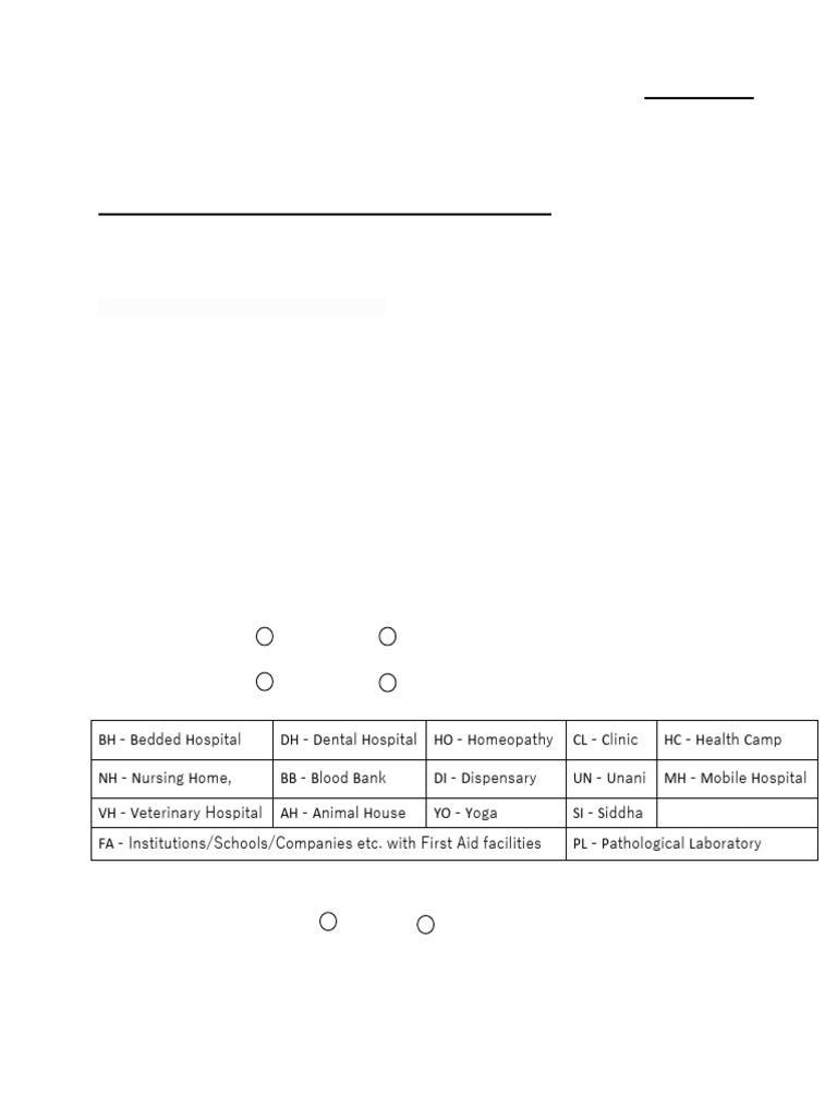 HCF Registration Form - XFEE | PDF | Hospital | Health Sciences