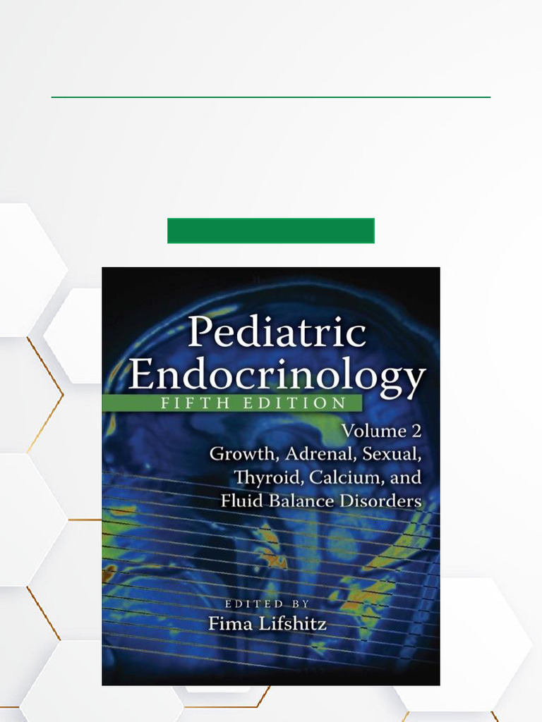 Pediatric Endocrinology 5th Edition Guide | PDF | Endocrinology | Diabetes