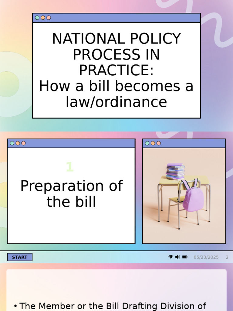 How a Bill Becomes Law: A Step-by-Step Guide | PDF | Bill (Law ...