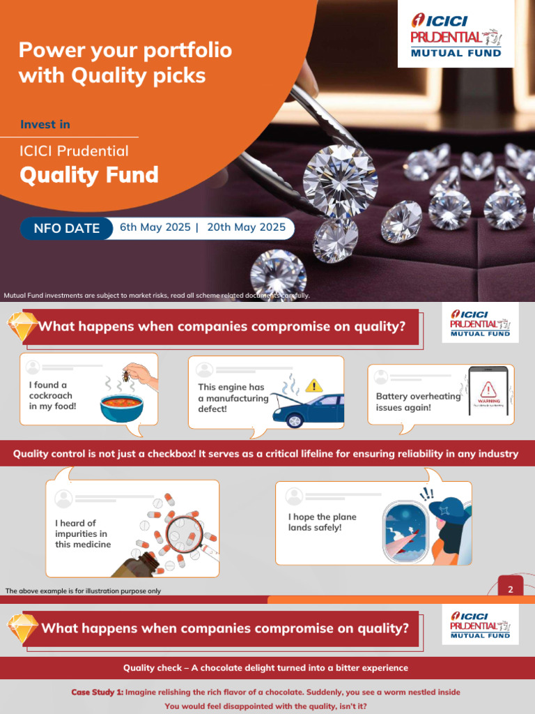 ICICI Prudential Quality Fund NFO Overview | PDF | Price–Earnings Ratio ...