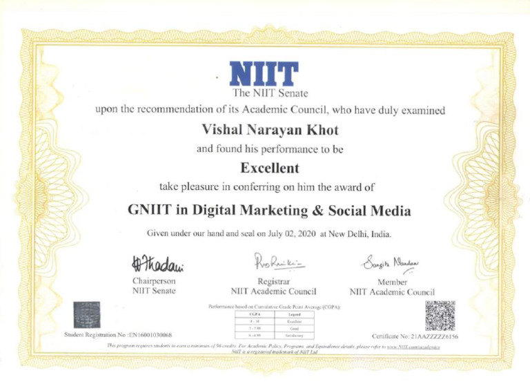 NIIT | PDF