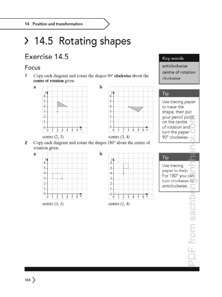 Rotation Sheet | PDF