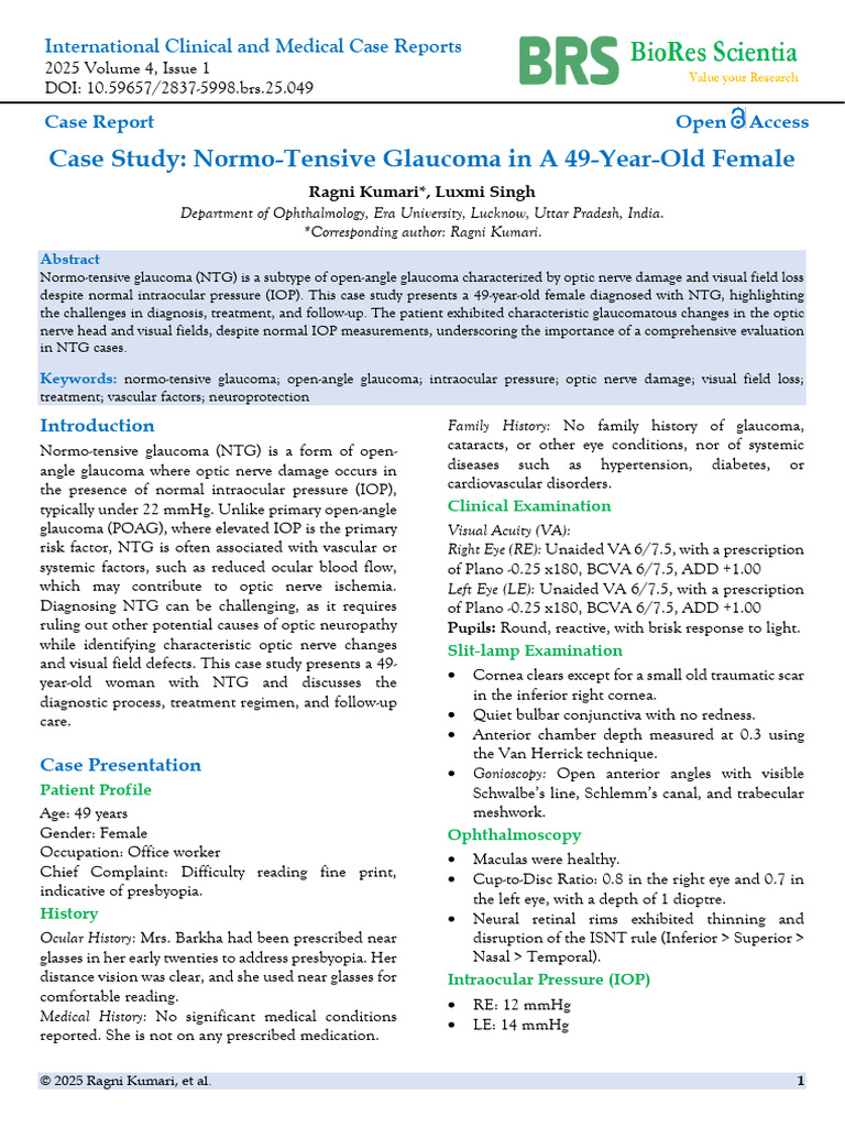 1743602622galley Proof-Case Study Normo-Tensive Glaucoma in A 49-Year-Old Female | PDF ...