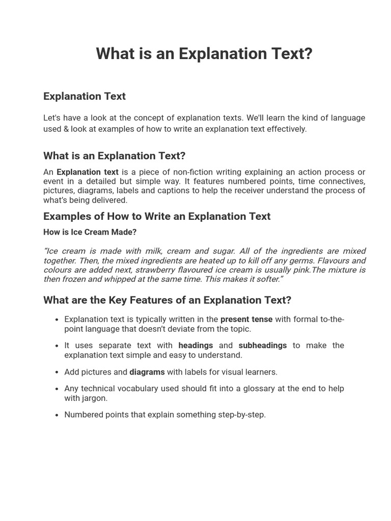 What Is An Explanation Text? - Twinkl Teaching Wiki - Twinkl | PDF ...
