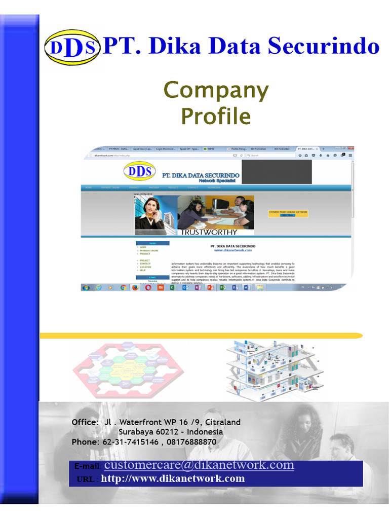 Company Profile PT. Dika Data Securindo 080623 | PDF | Computing | Computer Science