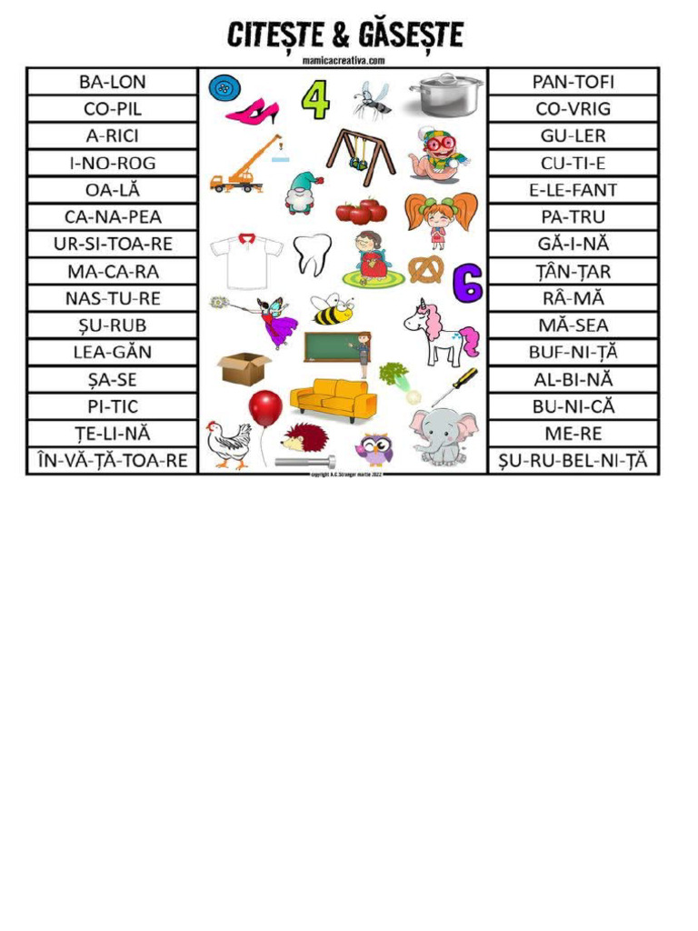 Citim Pe Silabe | PDF