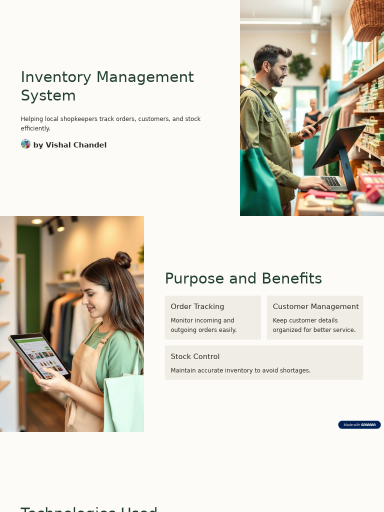 Inventory Management System | PDF