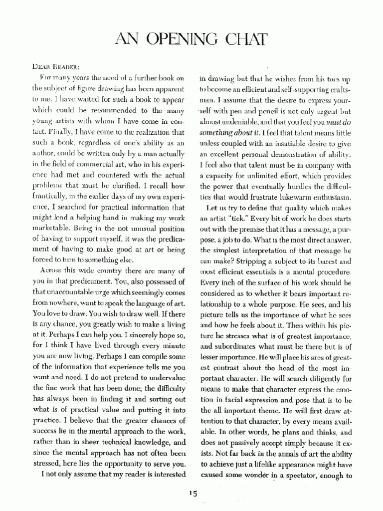 Andrew Loomis Anatomy - Figure Drawing | PDF