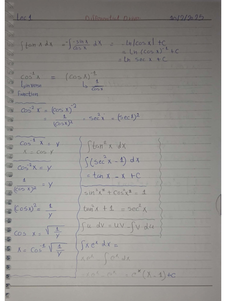 Lec Diff Beforemid | PDF