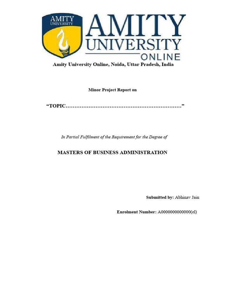 Abhinav Jain Minor Project | PDF