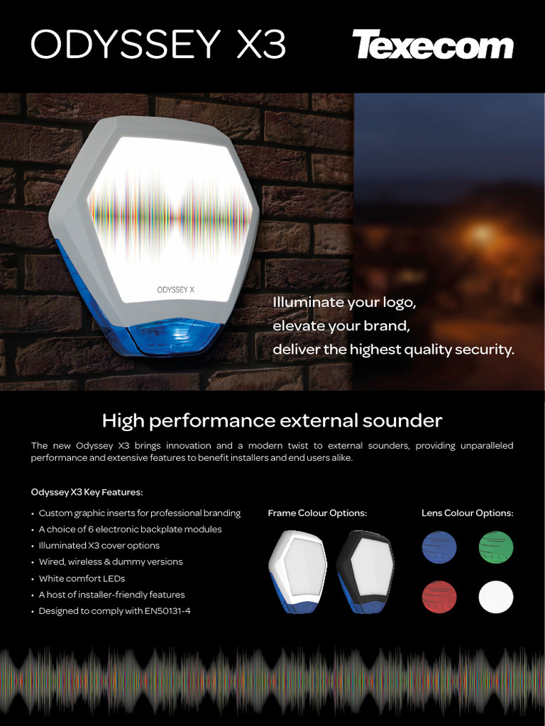 Ody X3 Black White LIT02202 Web | PDF | Backlight | Electronic Engineering