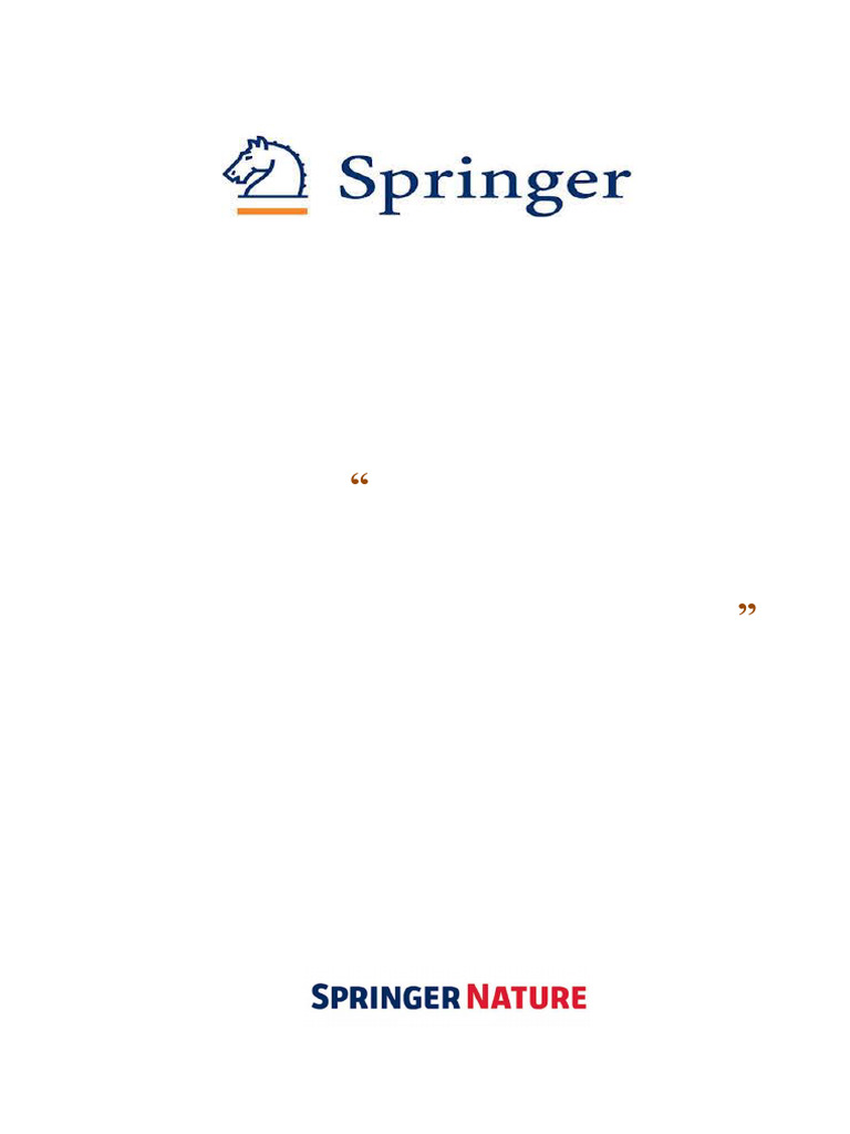Springer Call For Book Chapters | PDF | Cultural Heritage | Sustainability