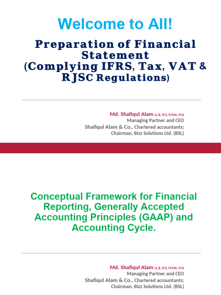 Conceptual Framework And Ifrs Practices In Bangladesh And Global Context