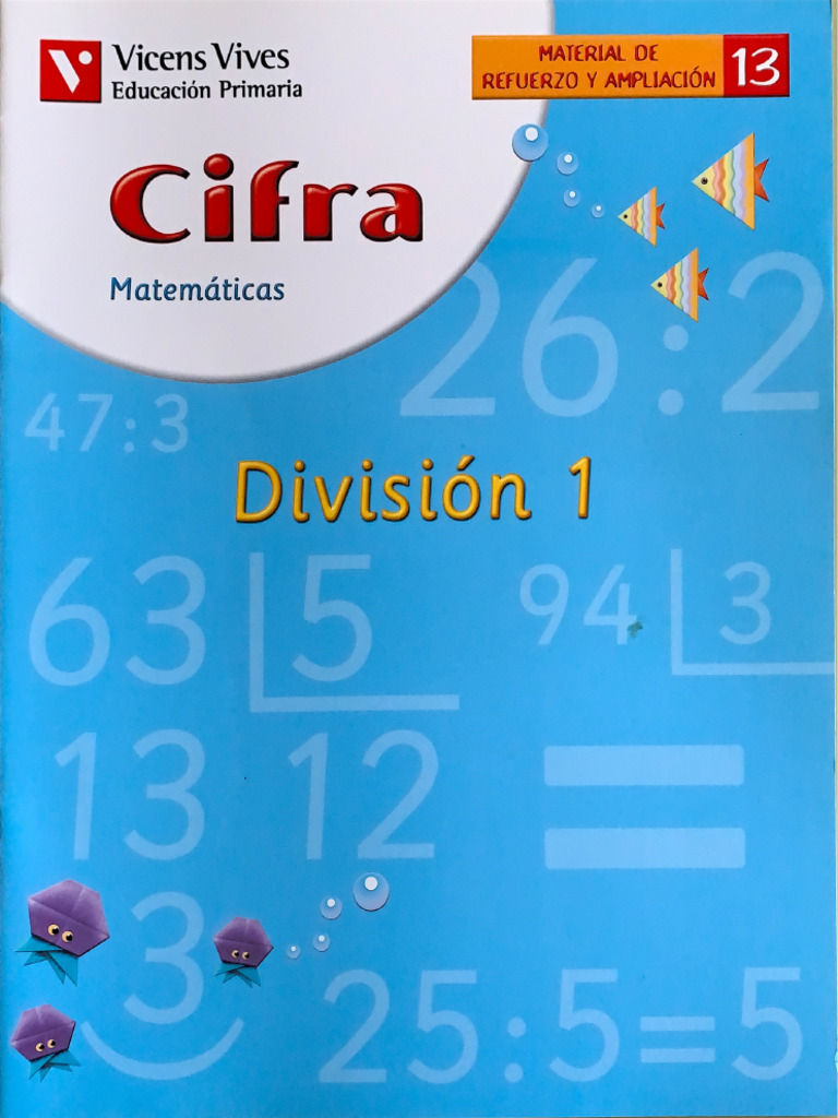 Cifra Matemáticas División 1 | PDF