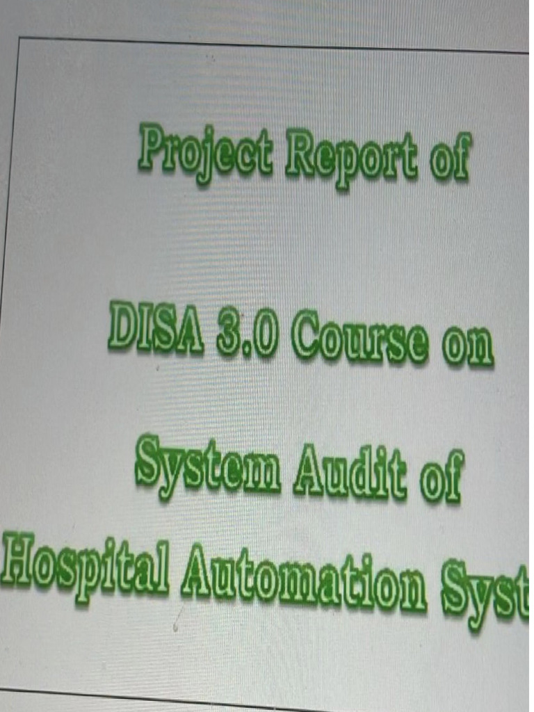 Disa 3.0 Course | PDF