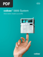 Sis Brochure Cobas 8100 | PDF | Automation | Reliability Engineering