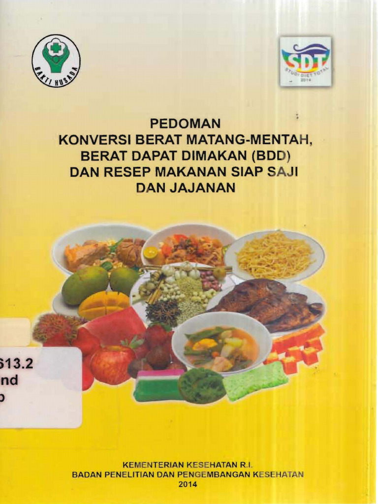 Pedoman Konversi Berat Makanan | PDF