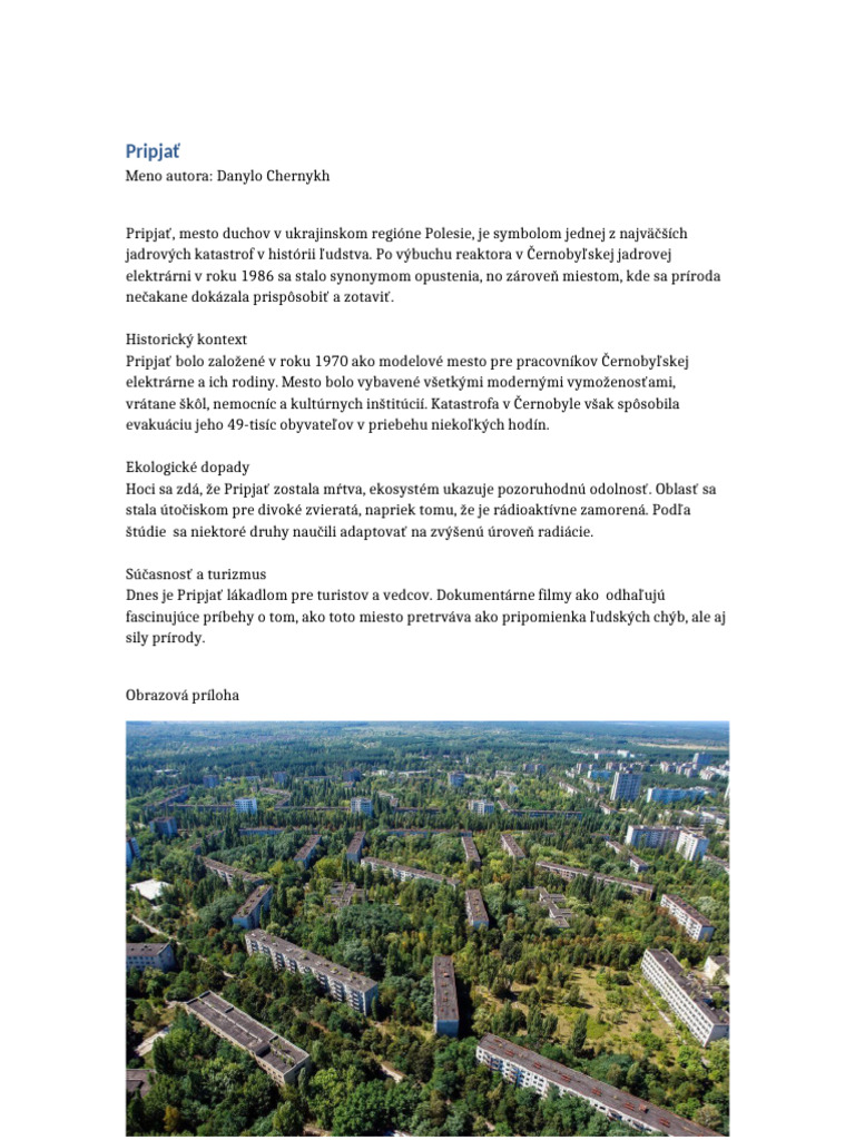Pripjat_ | PDF