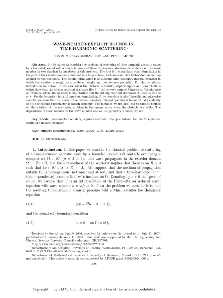 060662575 | PDF | Waves | Boundary Element Method