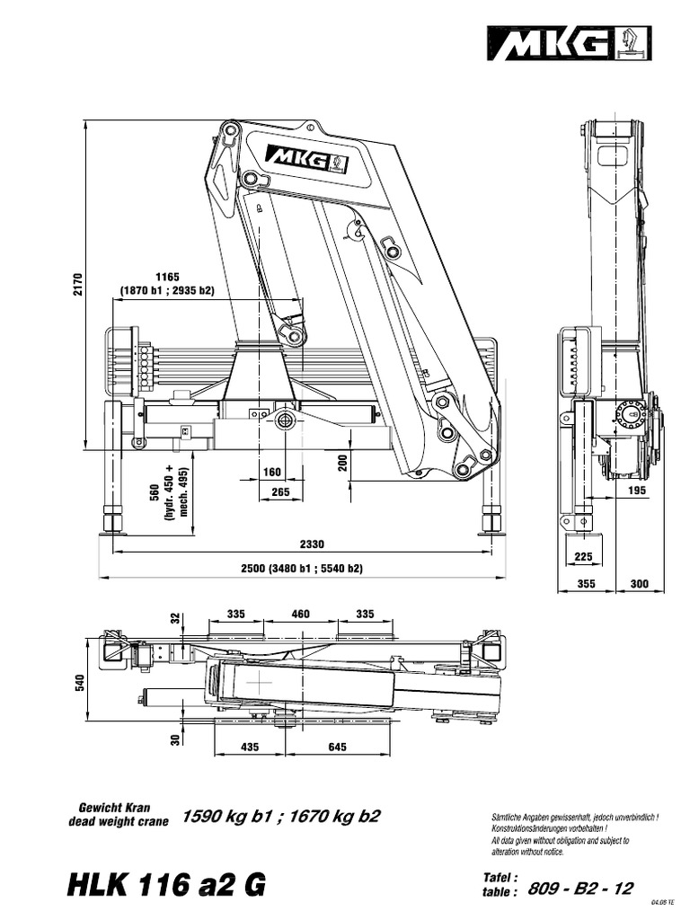 MKG HLK 116G | PDF