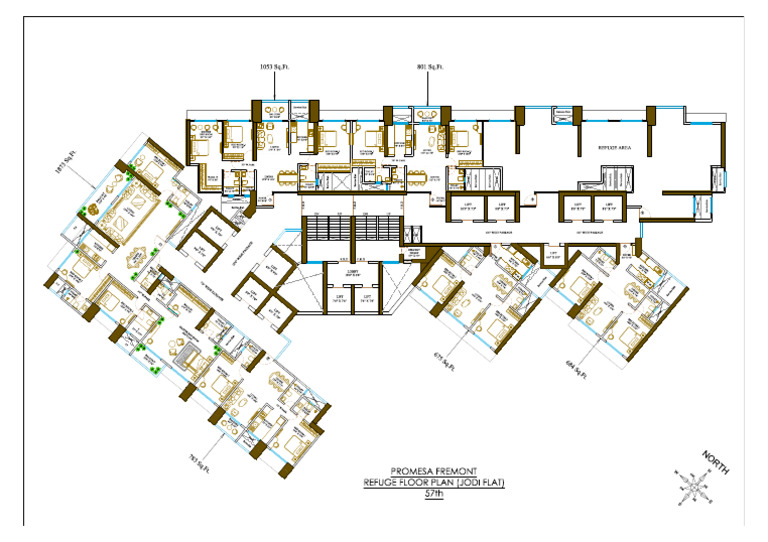 Promesa Fremont Refuge Floor Plan 57th 23-02-2024 | PDF