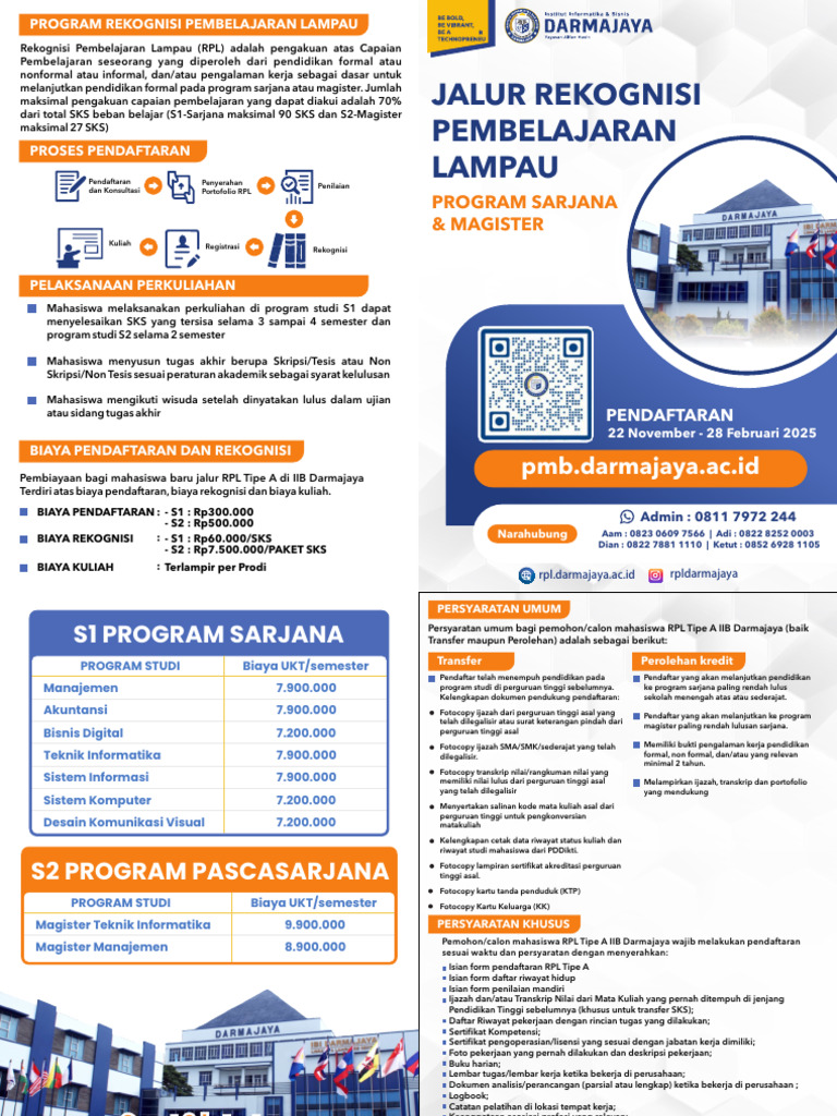 brosur RPL rev 1 | PDF