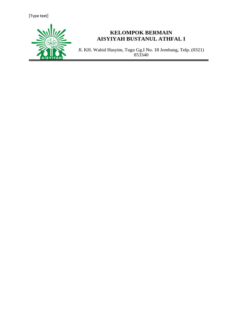 Kop Surat KB | PDF