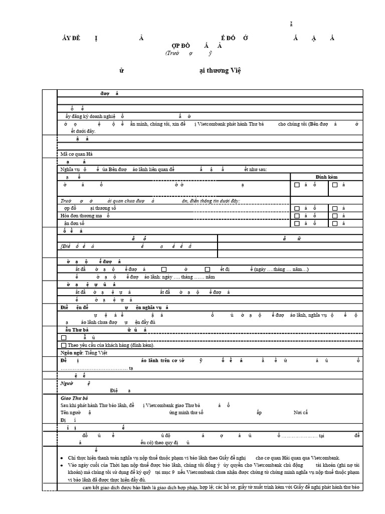 Giay de Nghi Phat Hanh BL Thanh Toan Thue XNK - 20130806 | PDF