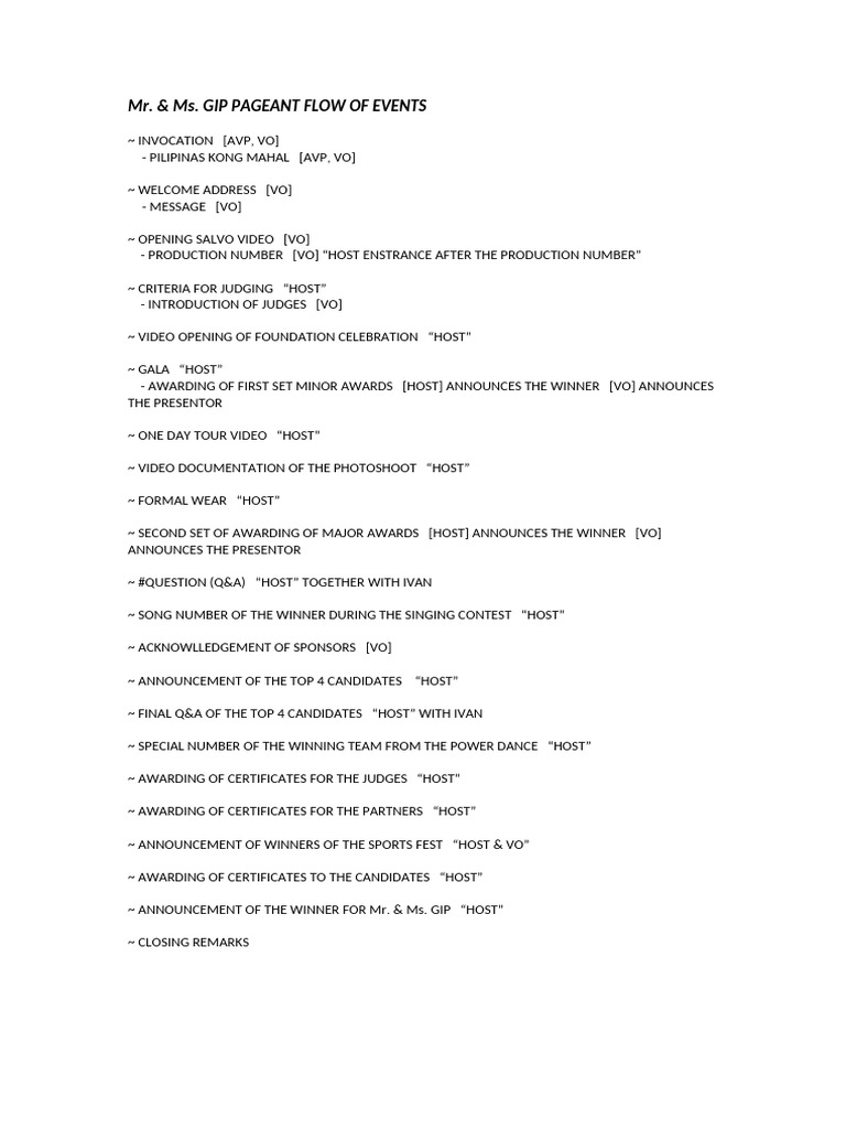 Event Flow | PDF