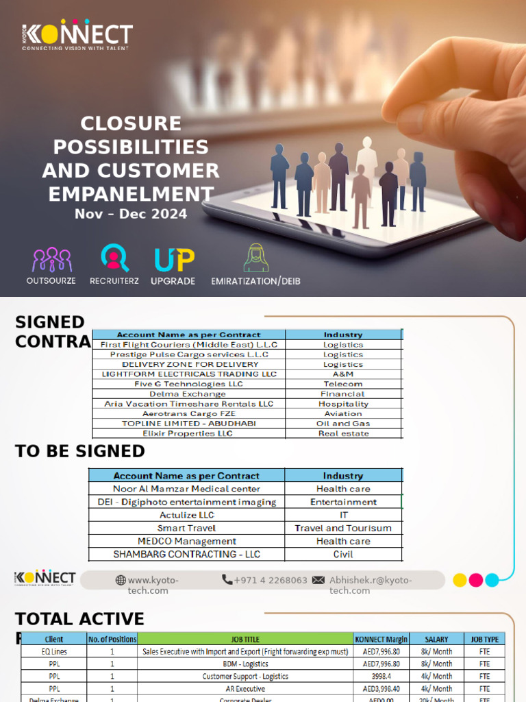 Konnect Closure Possibilities - Nov&dec 2024 | PDF