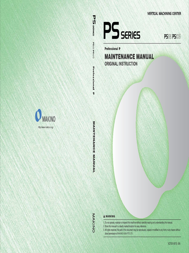 PS65 PS105 Maintenance Manual | PDF | Switch | Electrical Connector