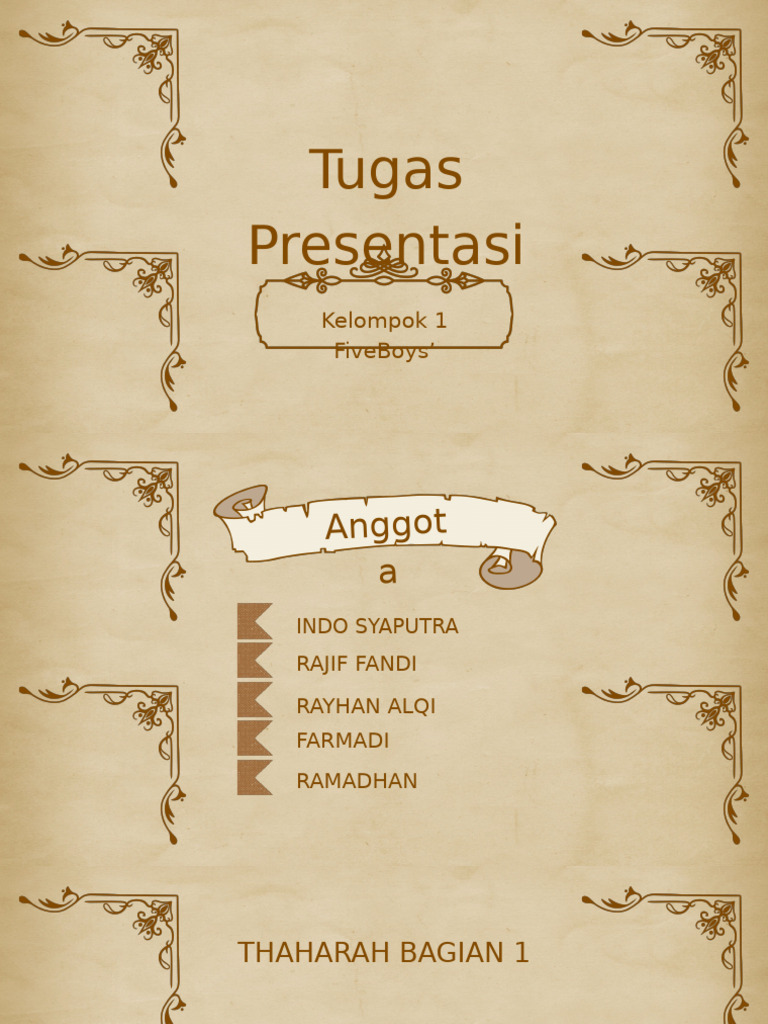 TUGAS PRESENTASI PAI - 2024 - (GANJIL) - ROMBEL L - PPT - KELOMPOK 1 | PDF