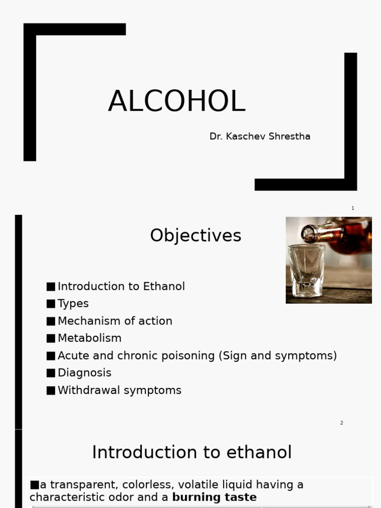 Alcohol | PDF | Alcohol Intoxication | Alcoholism