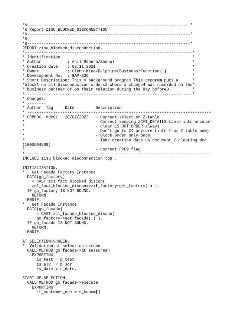 Zisu Blocked Disconnection | PDF | Computer Programming | Computing