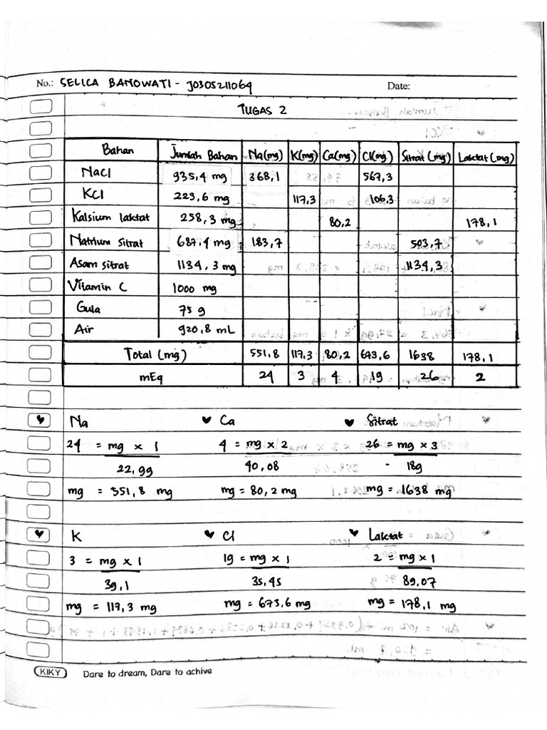Selica Banowati_BP2_Tugas 2 Isotonik | PDF