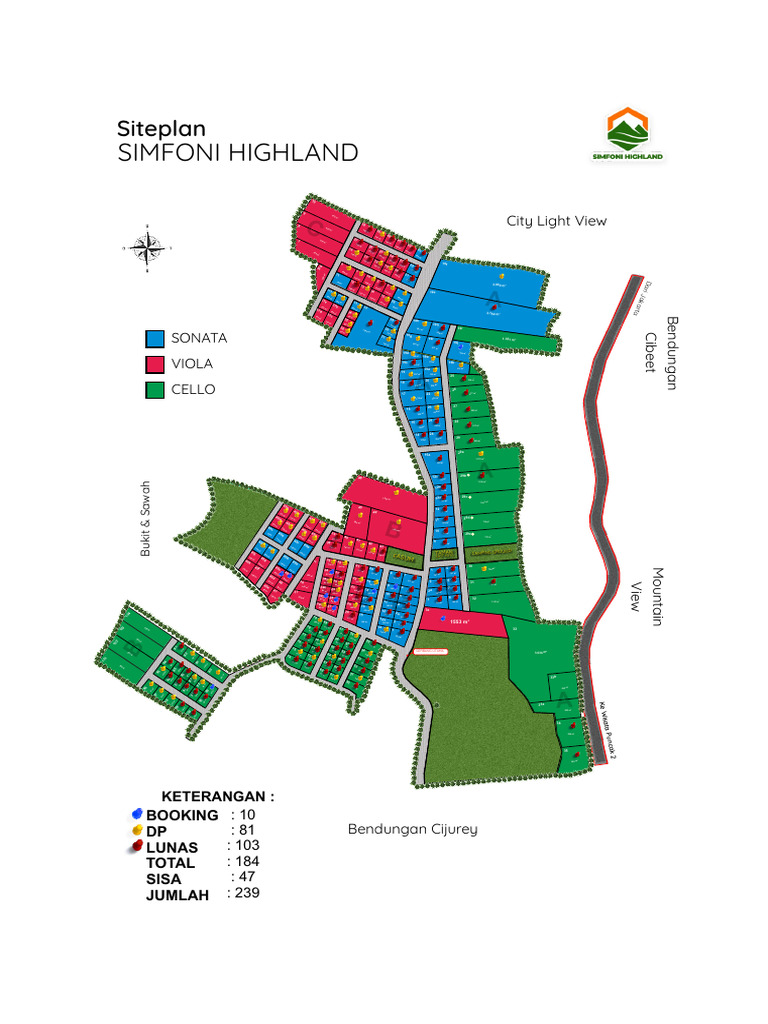 Siteplan Simfoni Highland Update-116 - 250508 - 224051 | PDF
