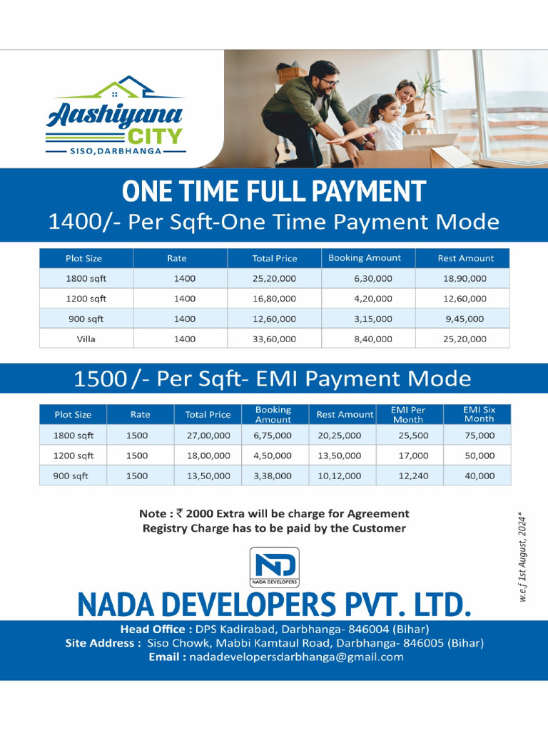 New Rate Chart | PDF