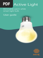 Hive Nano 2 Hub User Guide | PDF | Mobile App | Equipment